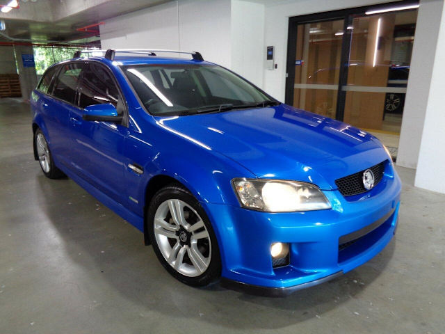 2009 Holden Commodore VE MY10 SV6 Blue Metallic 6 Speed Automatic ...