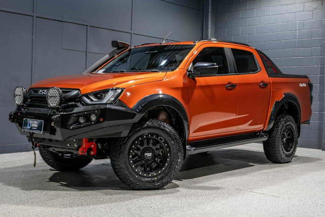 2022 Isuzu D-MAX RG1 MY23 X-Terrain (4x4) Orange 6 Speed Auto SEQ ...