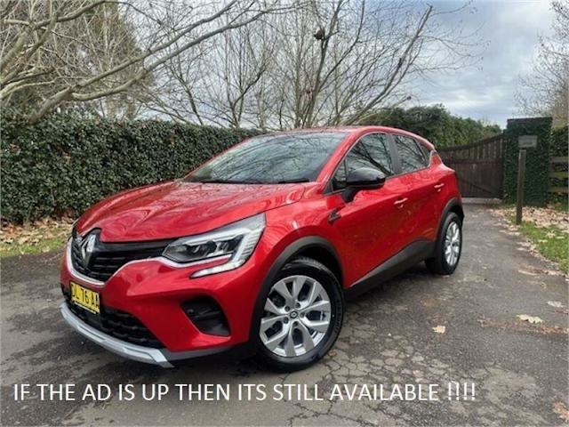 2021 Renault Captur XJB MY21 Life Red 7 Speed Auto Dual Clutch Wagon ...