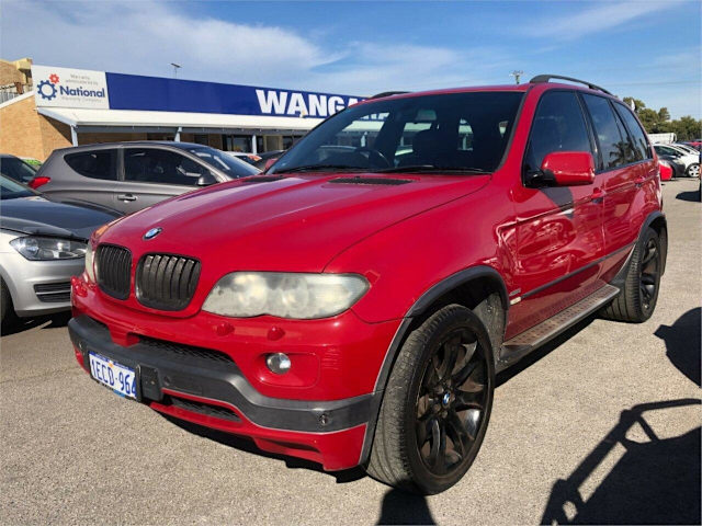 2005 BMW X5 E53 4.8IS Red 6 Speed Auto Steptronic Wagon | Cars, Vans ...