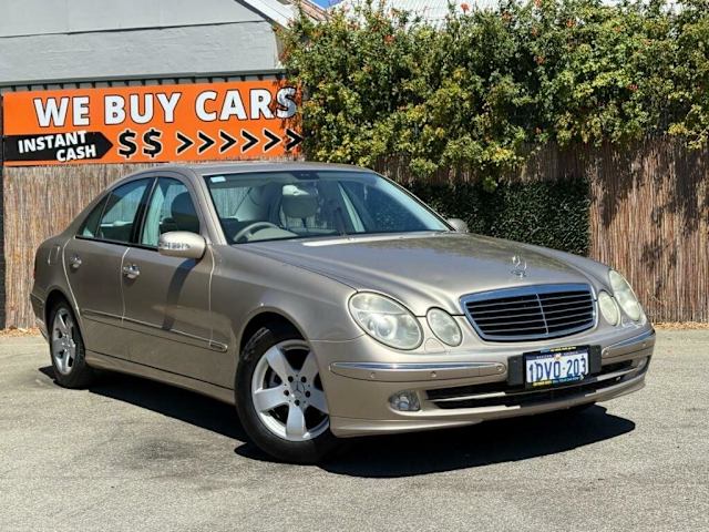2004 Mercedes-Benz E-Class W211 E320 Elegance Beige 5 Speed Sports ...