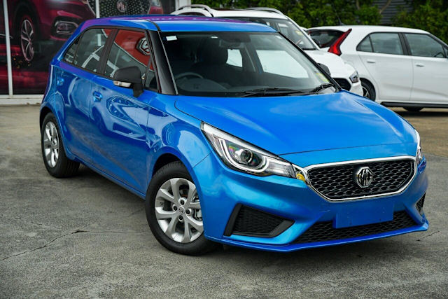 2023 MG MG3 SZP1 MY23 Core Surfing Blue 4 Speed Automatic Hatchback ...