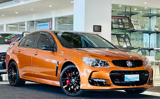 2017 Holden Commodore VF II MY17 SS V Redline Orange 6 Speed Manual ...