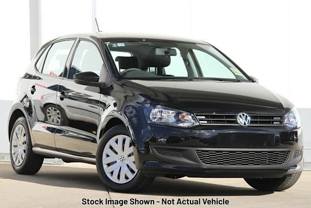 2013 Volkswagen Polo 6R MY13.5 Trendline DSG Black 7 Speed Sports ...