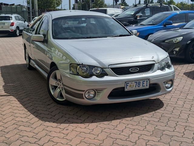2005 Ford Falcon BA Mk II XR6 Turbo Ute Super Cab Silver 4 Speed Sports ...