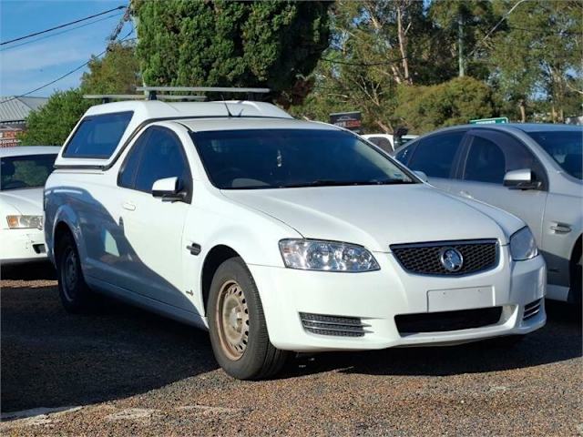 2012 Holden Ute VE II MY12 Omega White 6 Speed Sports Automatic Utility ...
