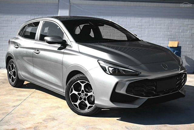 2025 MG MG3 ZP22 MY25 Excite Silver 8 Speed Constant Variable Hatchback ...