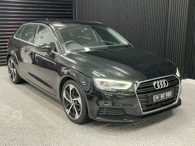 2019 Audi A3 8V MY19 35 TFSI Sportback S Tronic Black 7 Speed Sports ...