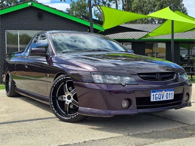 2004 Holden Commodore VY II SS Purple 4 Speed Automatic Utility | Cars ...