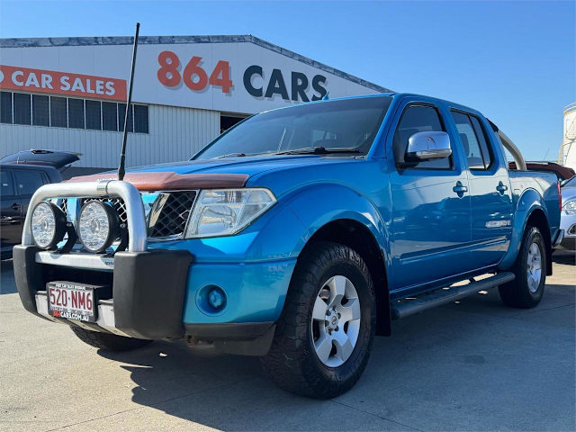 2009 Nissan Navara D40 ST-X (4x4) Atlantic Blue 5 Speed Automatic Dual ...