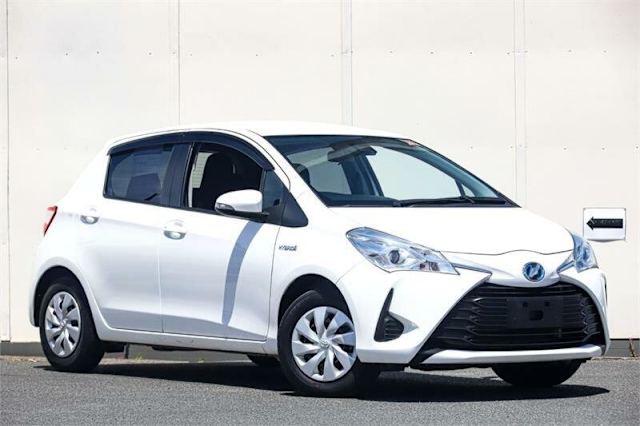2019 Toyota Vitz Hybrid White Automatic Hatchback | Cars, Vans & Utes ...
