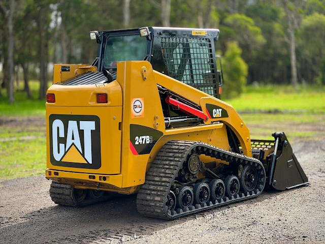 CATERPILLAR 247B3 POSITRACK TRACKED SKID STEER LOADER BOBCAT TAKEUCHI ...
