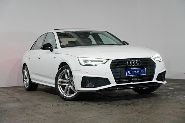 2020 Audi A4 8W MY19 40 TFSI S Tronic Sport White 7 Speed Auto Dual ...