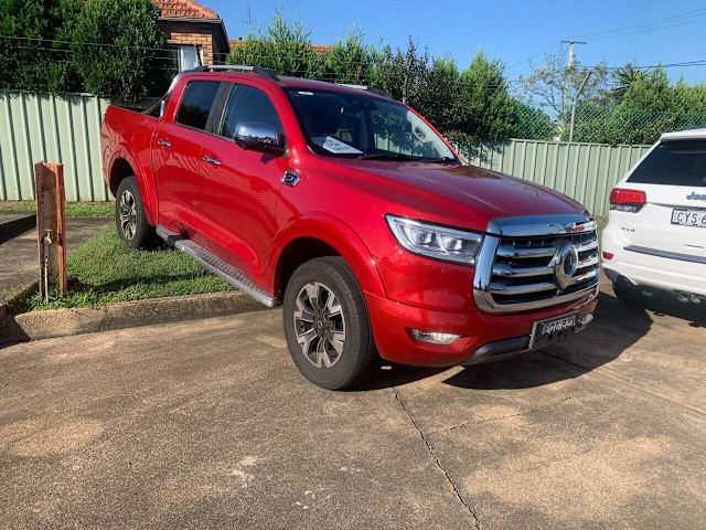 2021 GWM Ute NPW Cannon-X Red 8 Speed Sports Automatic Utility | Cars ...