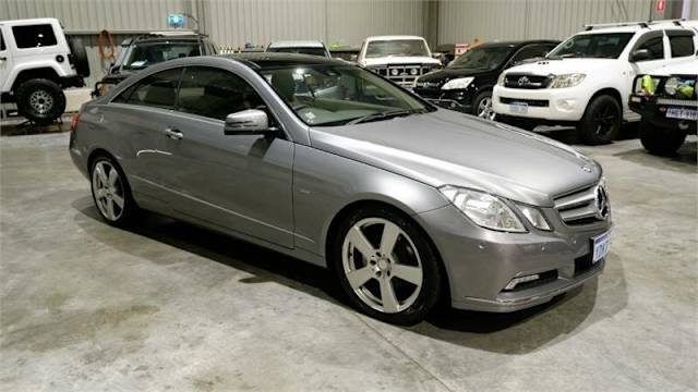 2010 Mercedes-Benz E-Class C207 E250 CGI Elegance Grey 5 Speed Sports ...