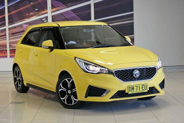 2023 MG MG3 SZP1 MY23 Excite Yellow 4 Speed Automatic Hatchback | Cars ...