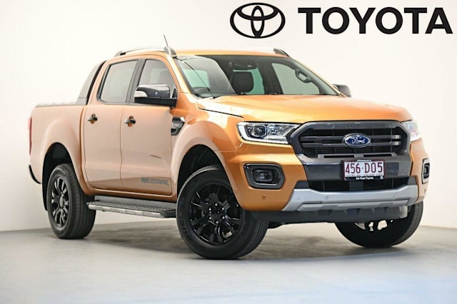 2021 Ford Ranger PX MkIII 2021.75MY Wildtrak Orange 10 Speed Sports ...