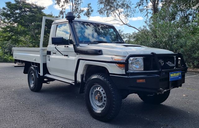 2011 TOYOTA LANDCRUISER VDJ79 S/CAB 4.5L V8 TURBO DIESEL 4X4 MANUAL UTE ...