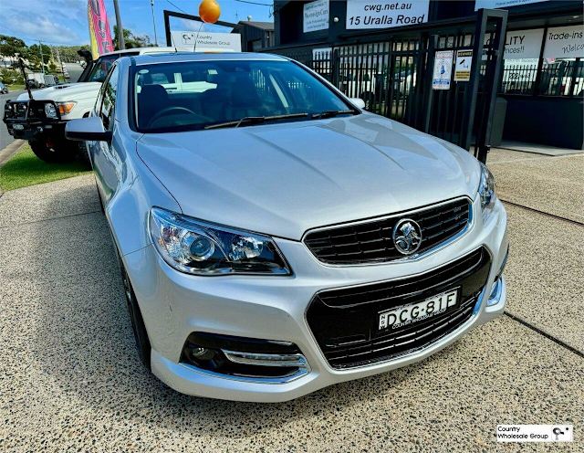 2015 Holden Commodore VF MY15 SS-V Redline Silver 6 Speed Manual Sedan ...