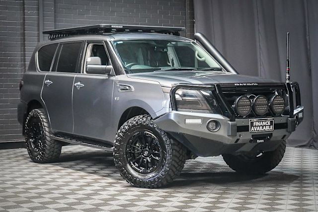 2022 Nissan Patrol Y62 MY22 TI Grey 7 Speed Sports Automatic Wagon ...