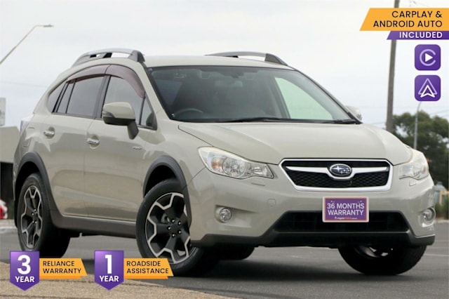 2013 Subaru XV GPE 2.0I-L EYESIGHT (HYBRID) Beige Continuous Variable ...