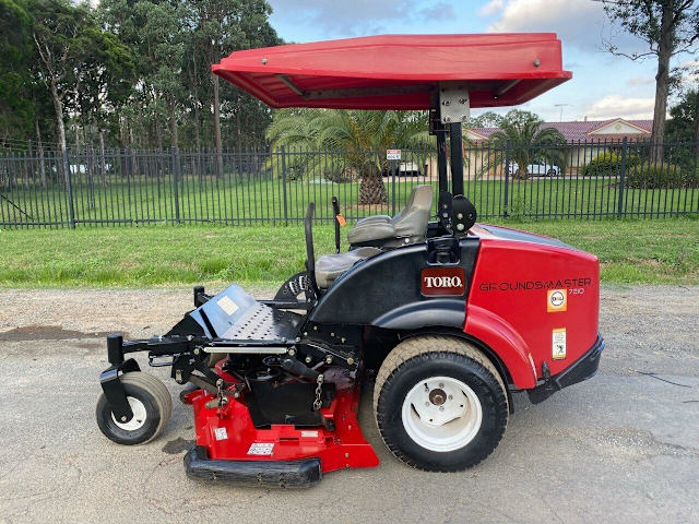 2020 TORO GROUNDSMASTER 7210 DIESEL COMMERCIAL ZERO TURN RIDE ON LAWN ...