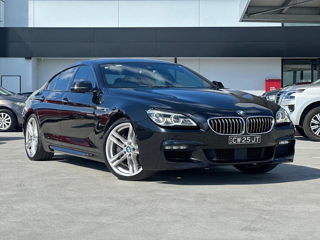 2015 BMW 6 Series F06 LCI 640i Gran Coupe Steptronic Black 8 Speed ...