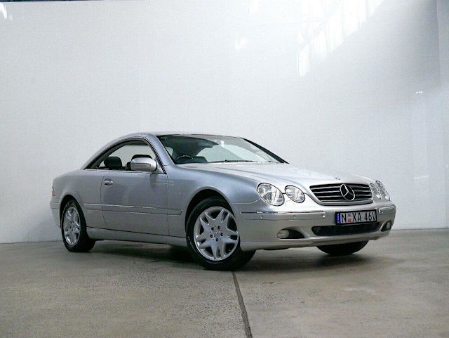 2002 Mercedes-Benz CL500 Silver, Chrome 5 Speed Sequential Auto Coupe ...