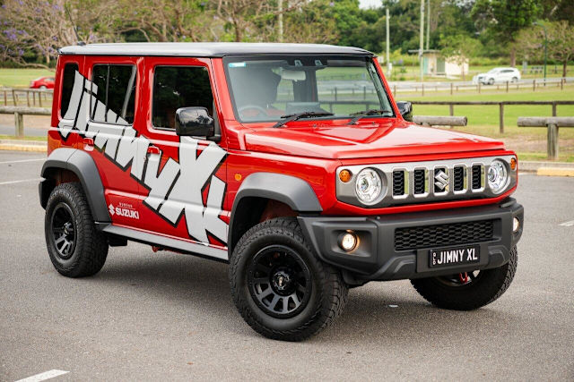 2023 Suzuki Jimny JC74 XL Sizzling Red Metallic 4 Speed Automatic Wagon ...
