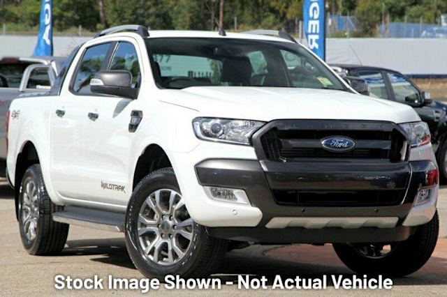 2015 Ford Ranger PX MkII Wildtrak Double Cab White 6 Speed Sports ...