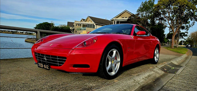 2006 Ferrari 612 SCAGLIETTI F137 Rosso Corsa 6 Speed Seq Manual Auto ...