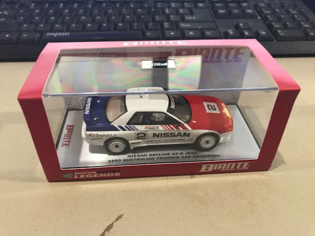1/43 scale Biante Mark Skaife Jim Richards Nissan skyline GT-R [R32 ...
