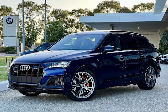 2021 Audi SQ7 4M MY21 TDI Tiptronic Quattro Blue 8 Speed Sports ...