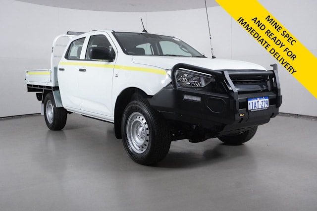 2023 Isuzu D-MAX RG1 MY23 SX (4x4) White 6 Speed Auto SEQ Sports Mode ...