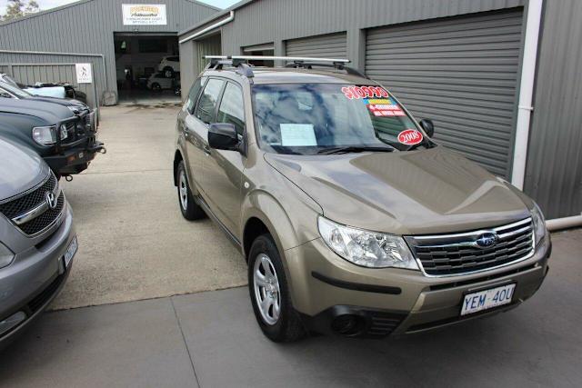 2008 Subaru Forester MY09 X Gold 4 Speed Auto Elec Sportshift Wagon ...