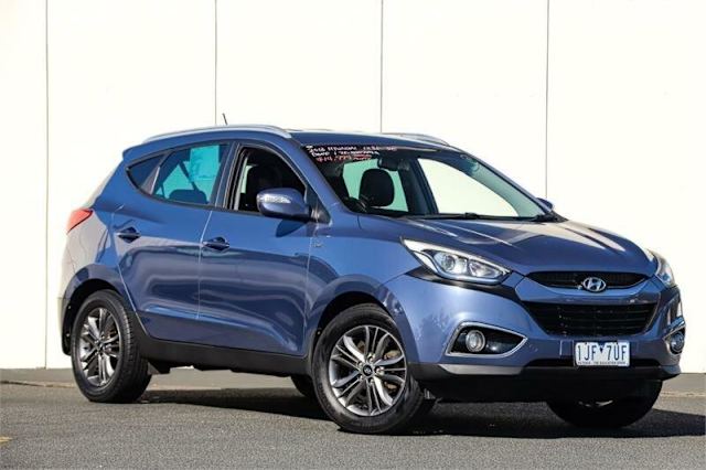 2013 Hyundai ix35 LM3 MY14 SE Blue 6 Speed Sports Automatic Wagon ...
