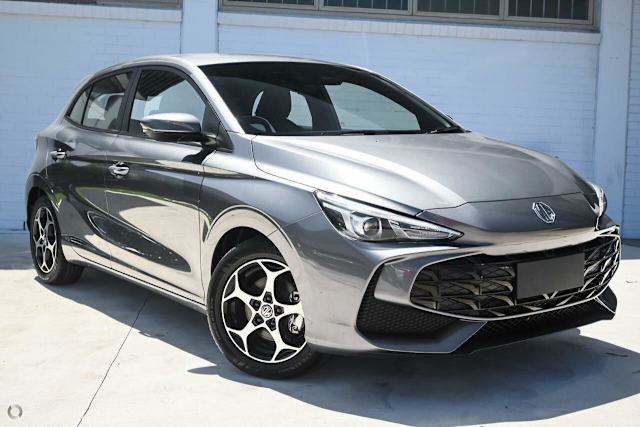 2025 MG MG3 ZP22 MY25 Excite Grey 8 Speed Constant Variable Hatchback ...