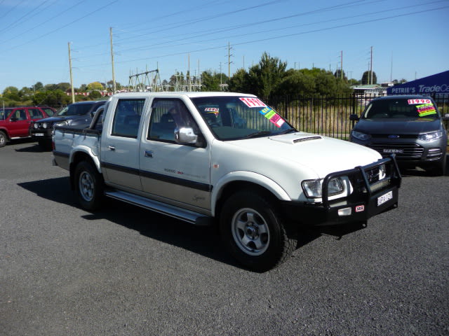 2002 HOLDEN RODEO LT SPORT (4x4) R9 Dual Cab Ute 3.0 Turbo Diesel Auto ...