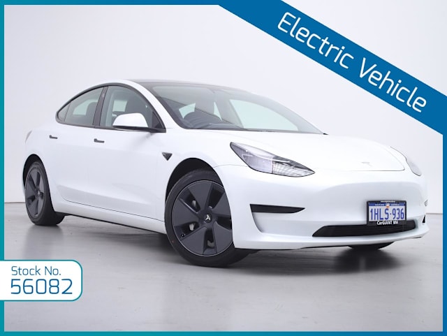 2021 Tesla Model 3 MY21 Update Standard Range Plus RWD White 1 Speed ...
