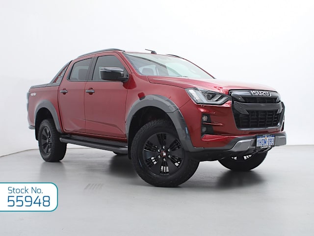 2022 Isuzu D-MAX RG MY22 X-Terrain (4x4) Red 6 Speed Auto SEQ Sports ...