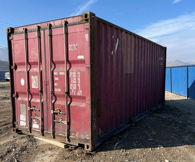 20ft Used Shipping Containers in Grafton | Other Construction Vehicles ...
