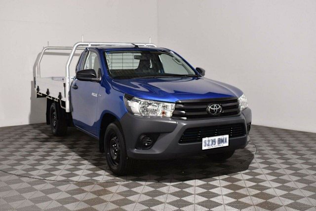 2020 Toyota Hilux TGN121R Workmate 4x2 Blue 6 Speed Sports Automatic ...