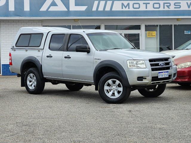 2007 Ford Ranger PJ XL Crew Cab 4x2 Hi-Rider Silver 5 Speed Automatic ...