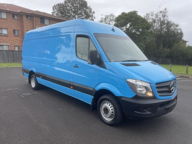 2015 Mercedes-Benz Sprinter 906 MY14 516CDI LWB Hi Roof Blue 7 Speed ...