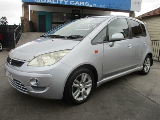 2010 Mitsubishi Colt RG MY08 VR-X Silver Continuous Variable Hatchback ...