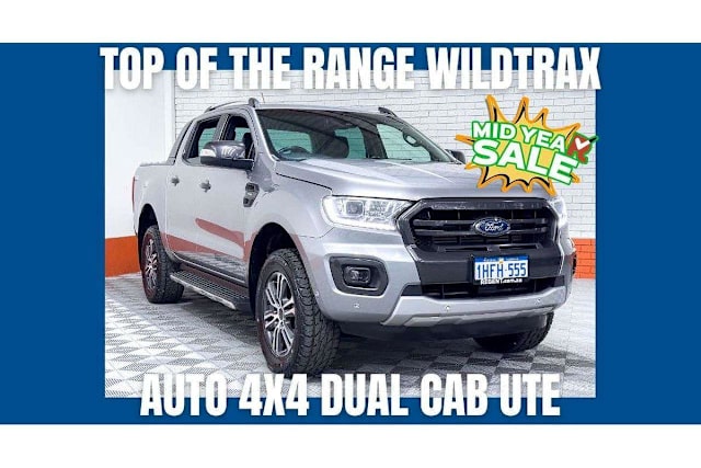 2022 Ford Ranger PX MkIII Wildtrak Silver Steptronic Utility | Cars ...