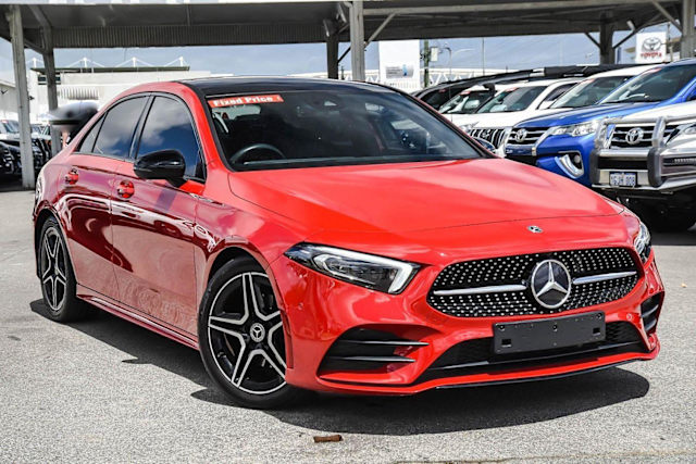 2019 Mercedes-Benz A-Class V177 A180 Red Steptronic Sedan | Cars, Vans ...