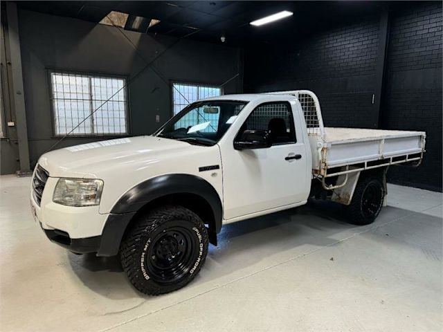 2007 Ford Ranger PJ XL (4x4) White 5 Speed Manual Cab Chassis | Cars ...