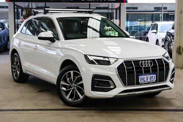 2022 Audi Q5 FY MY22 40 TDI S Tronic Quattro Ultra White 7 Speed Sports ...