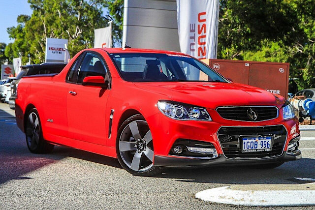 2014 Holden Ute VF MY14 SS V Ute Red 6 Speed Sports Automatic Utility ...